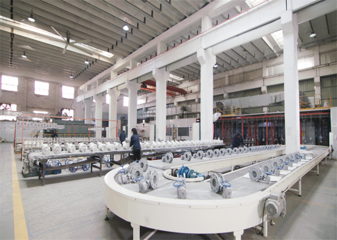 China China • Yuanda Valve Group Co., Ltd. factory production line