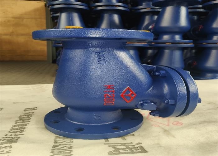 Gb Standard Cast Iron Dn500 Flange Check Valve For Horizontal And ...