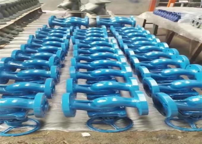 Cast Iron Water Flanged Globe Valve DIN GG25 PN16 Stainless Steel